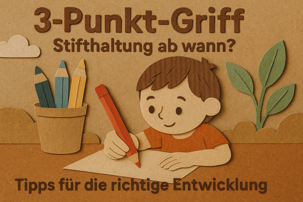3 Punkt Griff Stifthaltung ab wann? Tipps für die richtige Entwicklung