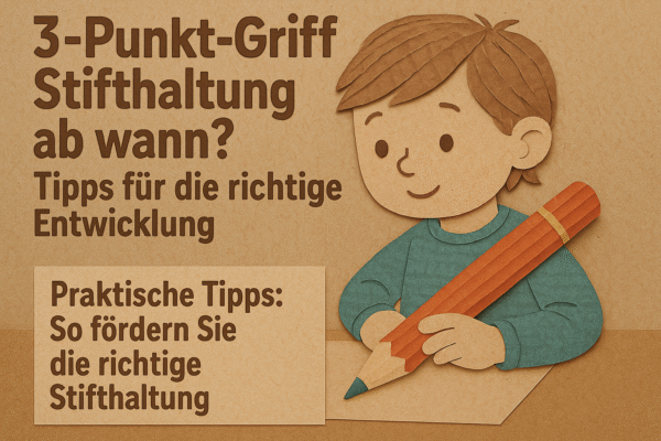 3 Punkt Griff Stifthaltung ab wann? Tipps für die richtige Entwicklung