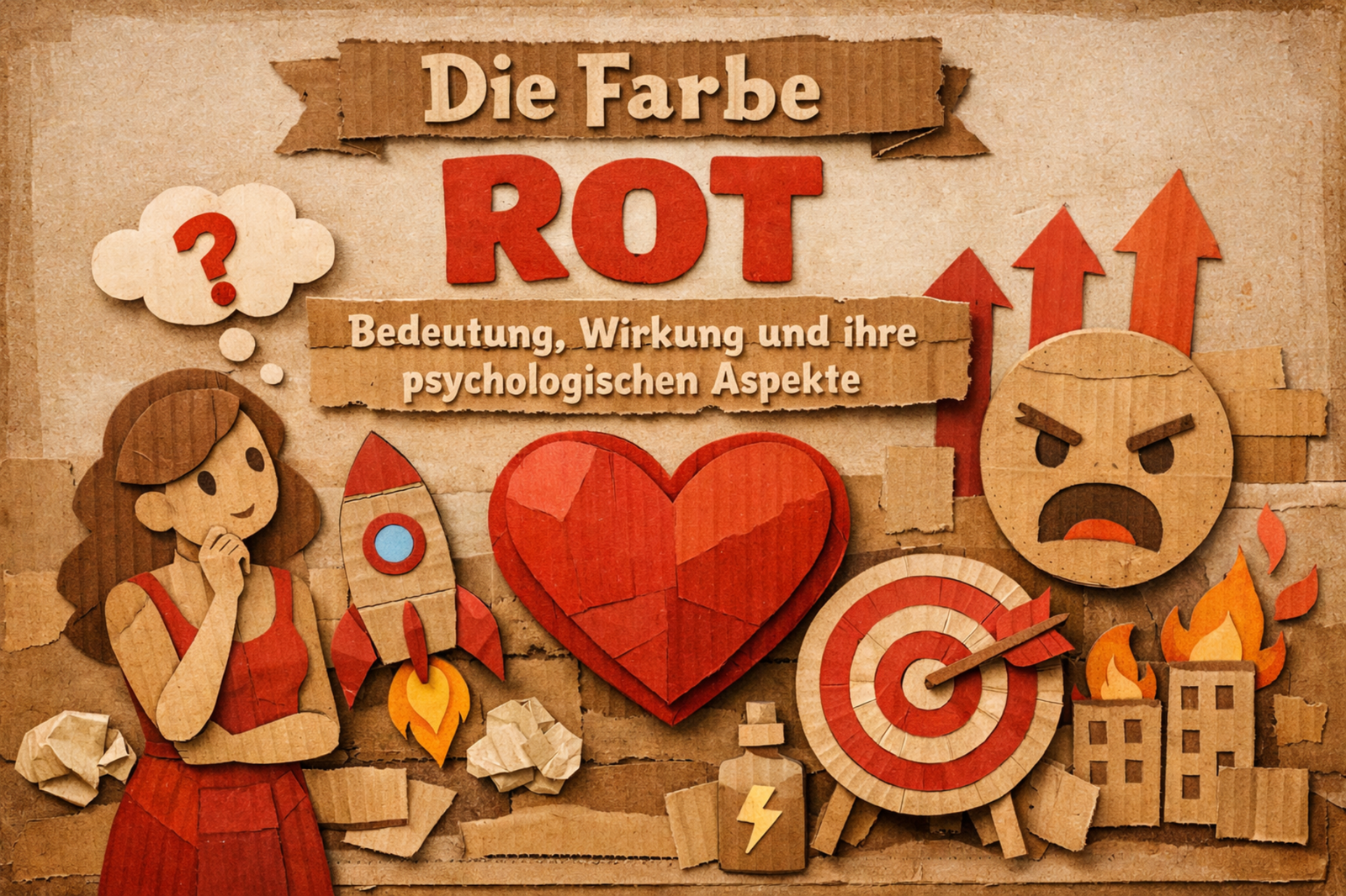 Von Blasser Rotlicher Farbe